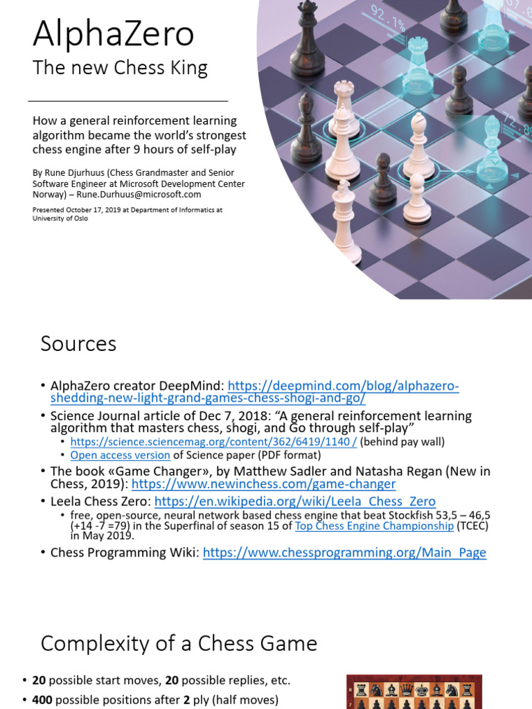 alphazero---the-new-chess-king_ver2019uio | PDF | Artificial Neural Network | Chess