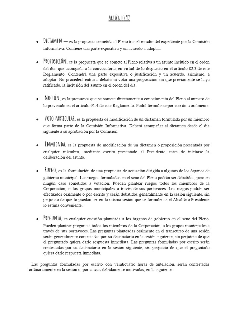 Art 97 | PDF | Gobierno | Gobernancia