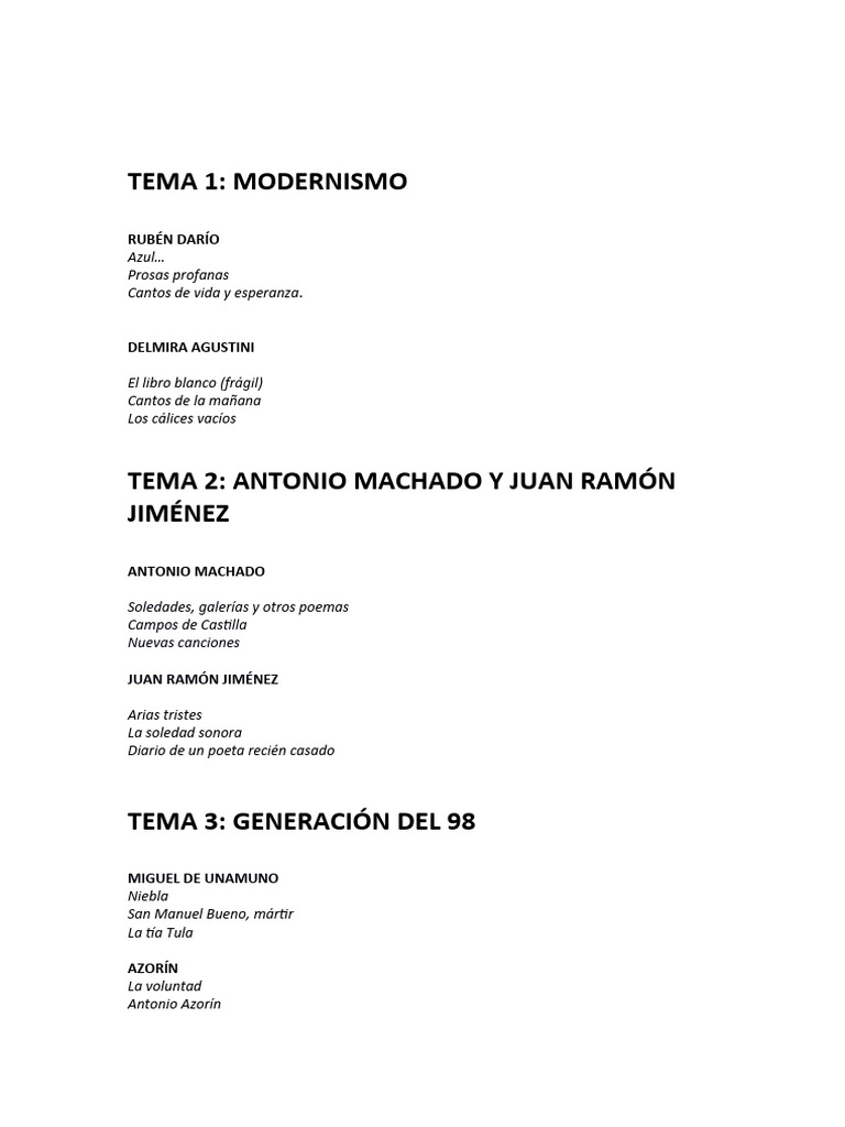 Auto Res | PDF | Federico García Lorca | España