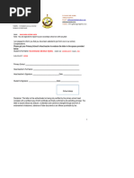 Grade 8 Application Form 2026 WHS | PDF