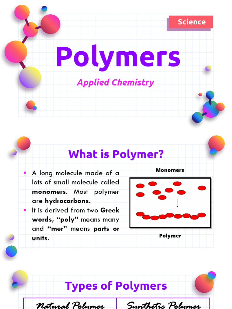5. Polymers | PDF | Polymers | Plastic