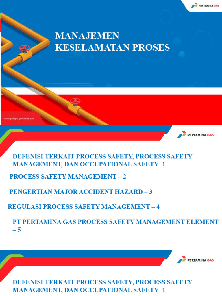 Materi Process Safety Management | PDF
