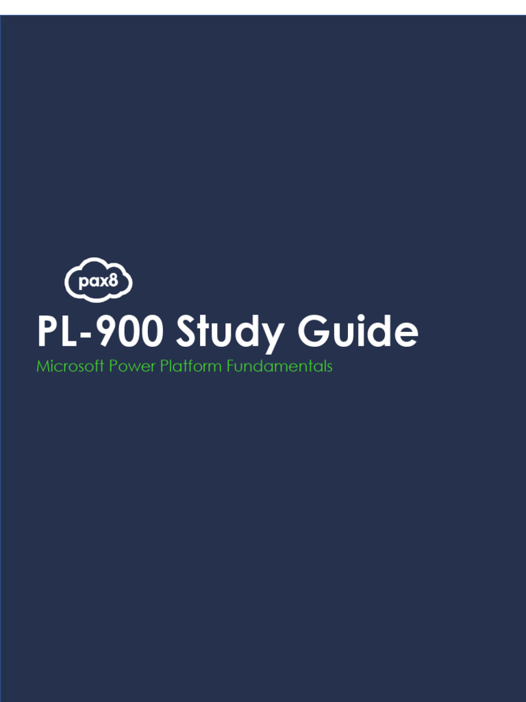 Cert Week PL900 | PDF | Mobile App | Computer Science
