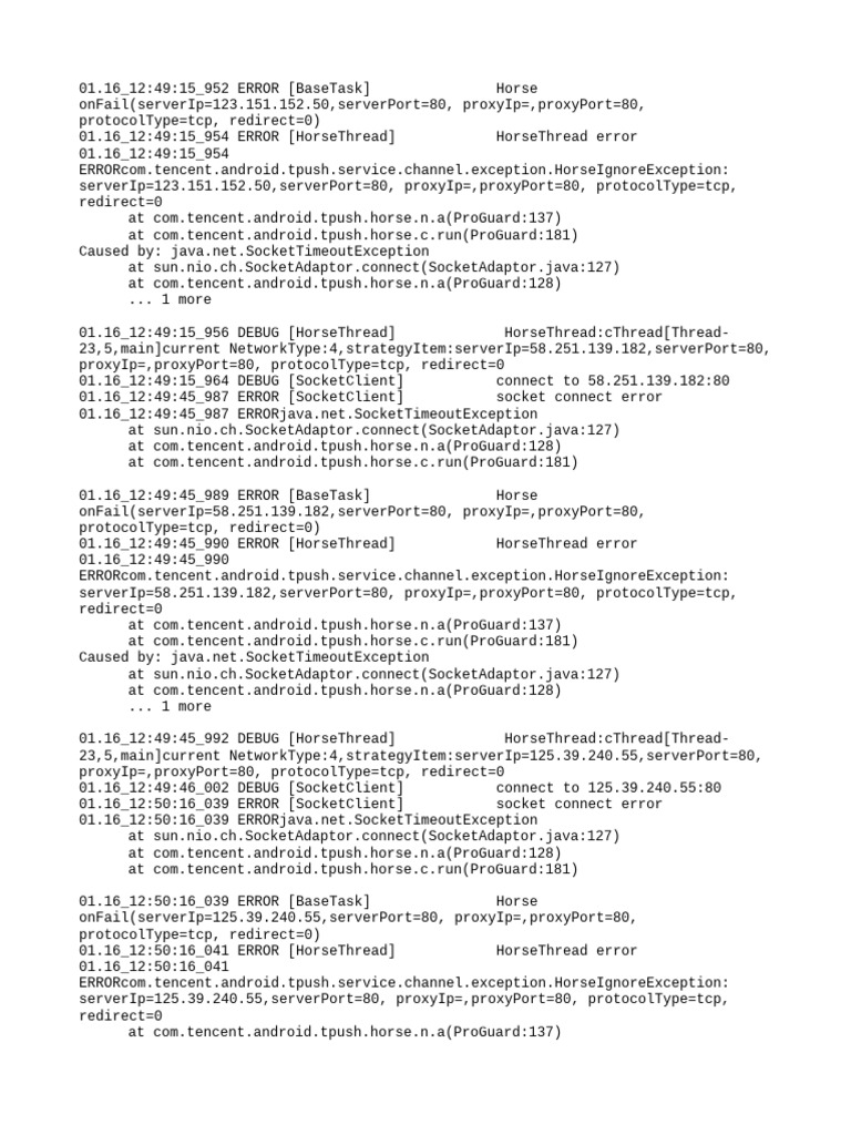 log-20240116_1255_1 | PDF | Thread (Computing) | Systems Engineering