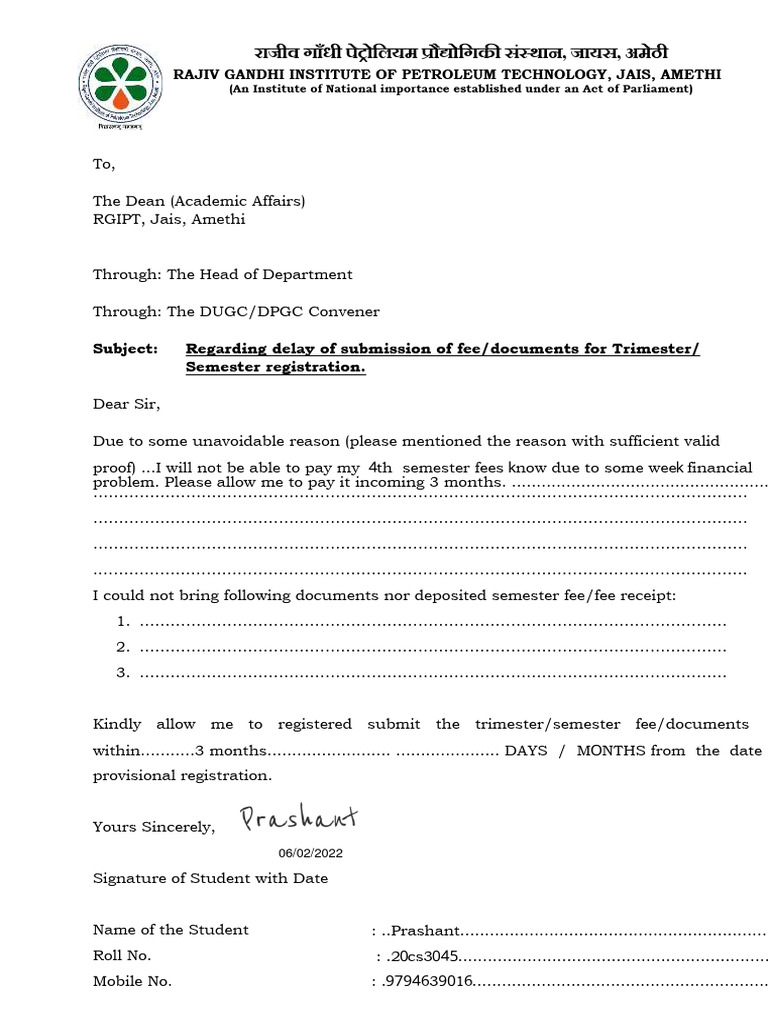 Undertaking Form - Document Submission | PDF Undertaking Form - Document Submission | PDF