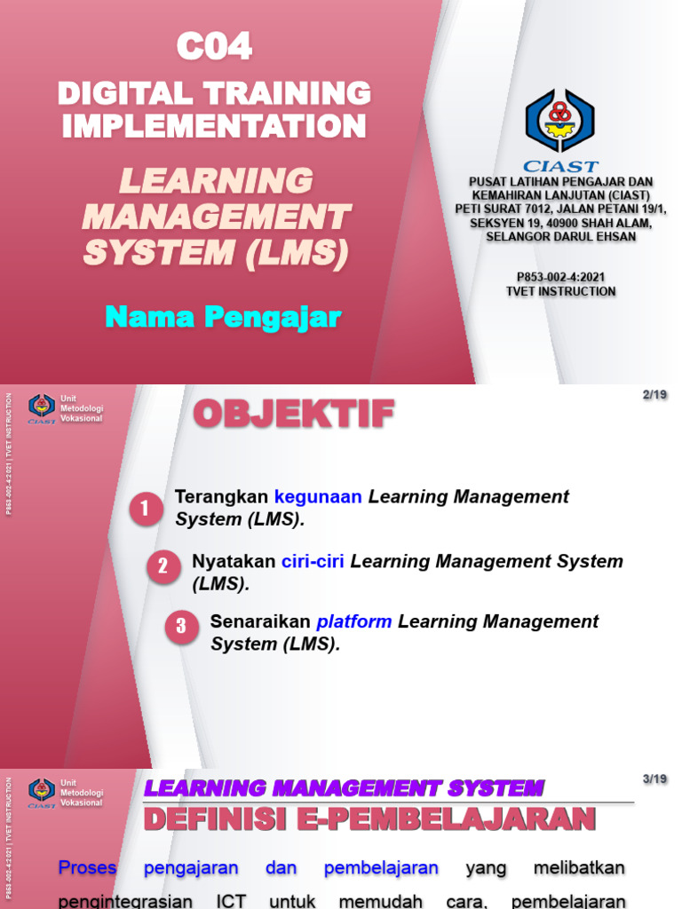 c04 Learning Management System | PDF