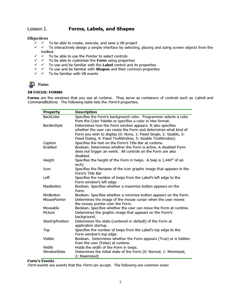 Lesson I | Download Free PDF | Window (Computing) | Cursor (User Interface)