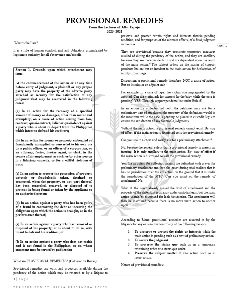 Provrem TSN | PDF | Legal Remedy | Judgment (Law)