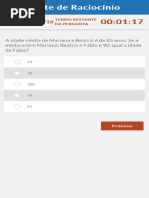 Simulado Mindsight Estilo 2 Resolucao | PDF