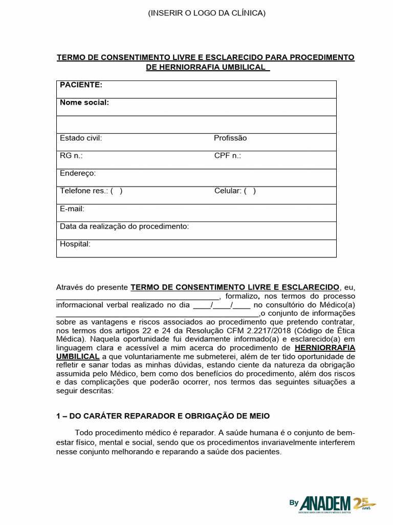 5 Tcle Herniorrafia Umbilical | PDF