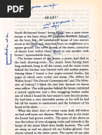 Araby - James Joyce | PDF