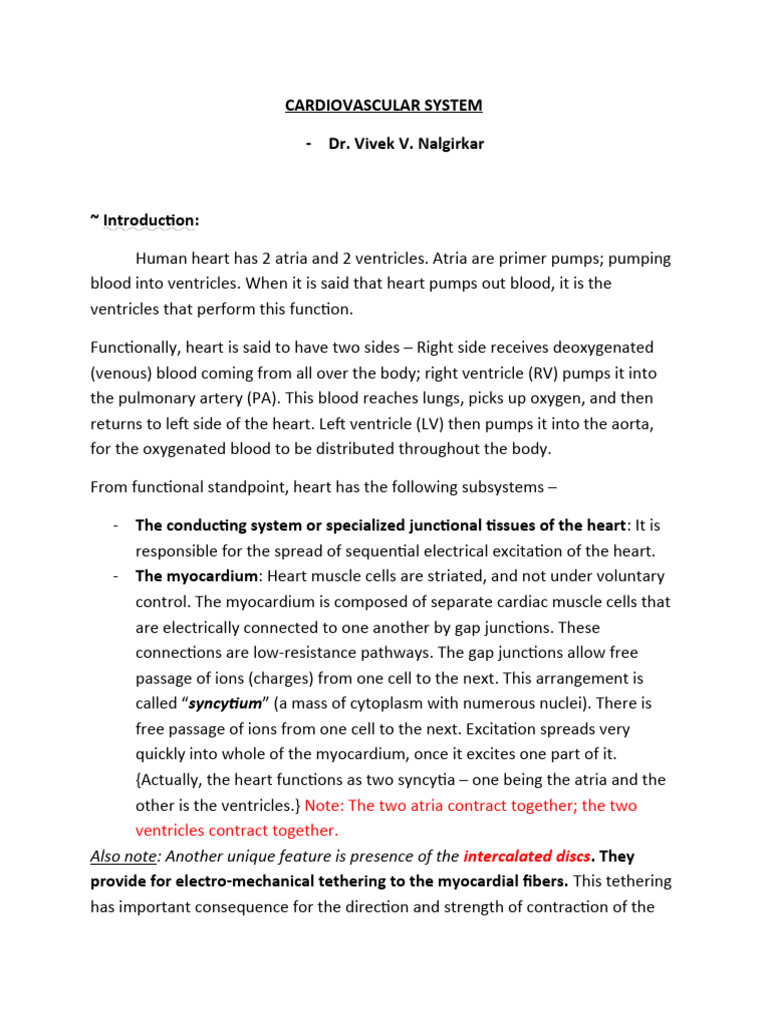 Vsp-Ug-4 (CVS) | PDF | Diastole | Heart Valve