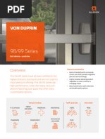 Von Duprin 98 99 Hollow Metal 86 Door Templates Index 111731 | PDF