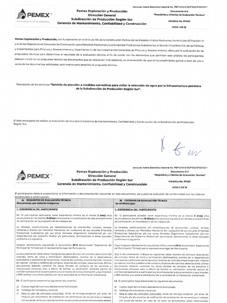 Documento D-3 - 97420 | PDF