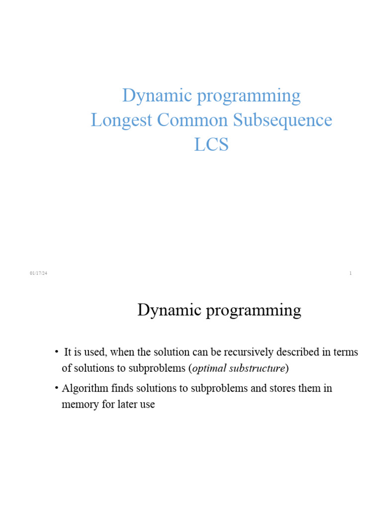 Unit 3 LCS | PDF | Computing | Mathematical Logic