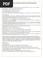Letras Confusas en Ortografía Española | PDF | Verbo | Lengua española