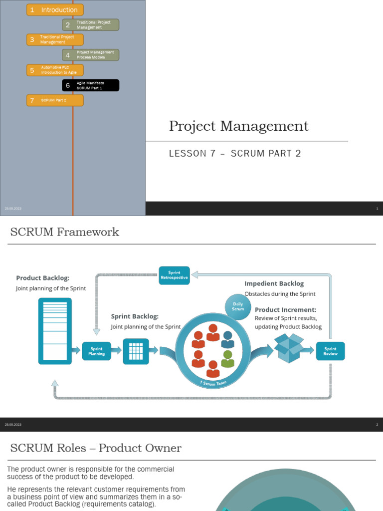 PM7 - Scrum | Download Free PDF | Scrum (Software Development) | Computer Engineering