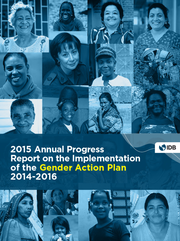 2015 Annual Progress Report On The Implementation of The Gender Action Plan For Operations (2014 ...
