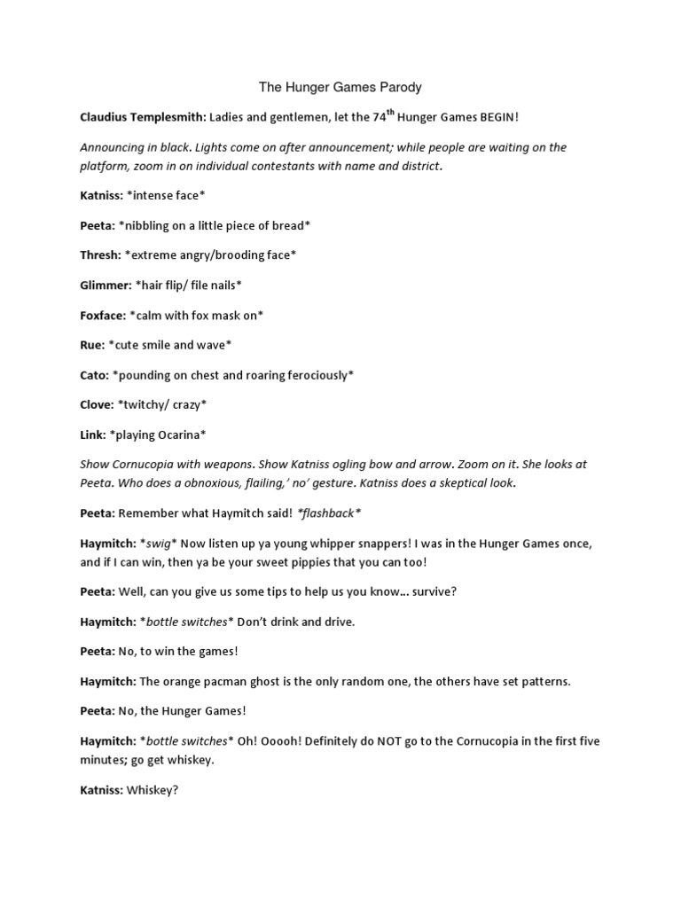 Script | PDF | Leisure | Violence