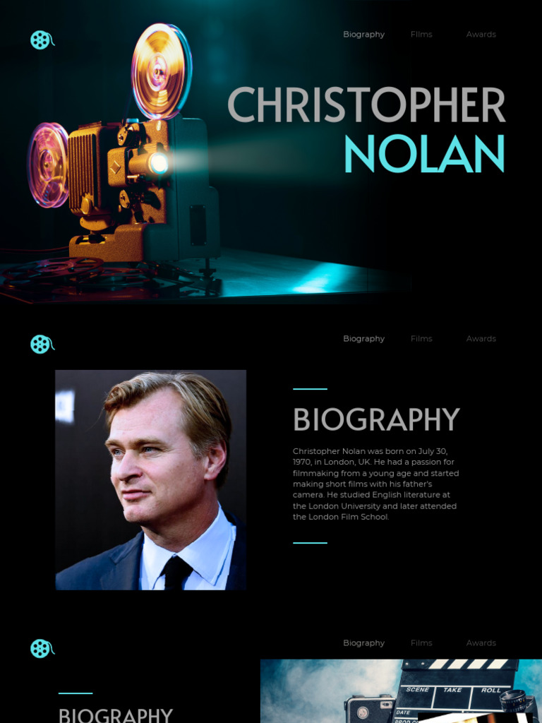Christopher Nolan Presentation | PDF