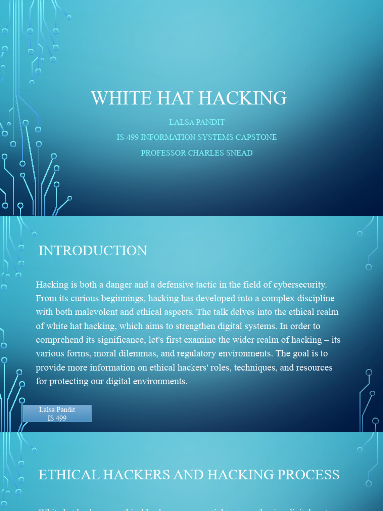 White Hat Hacking | PDF | Security Hacker | Security