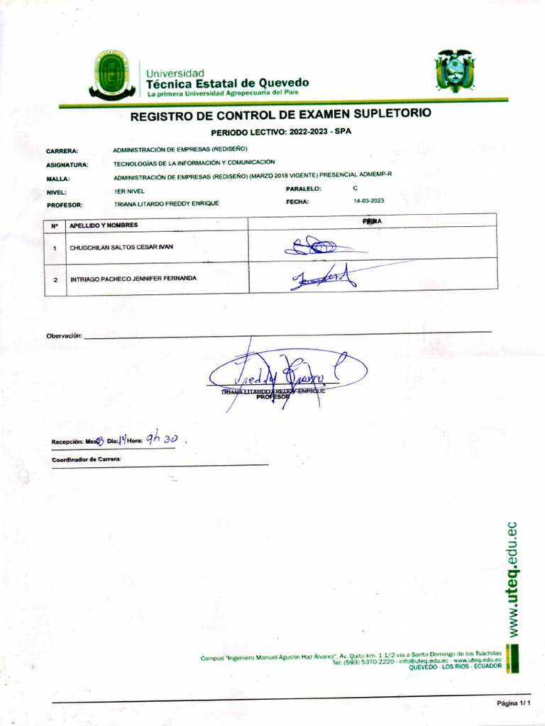 Tic C Supletorio | PDF