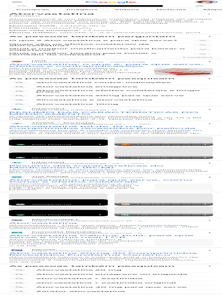 Atorvastatina | PDF | Hipercolesterolemia | Colesterol