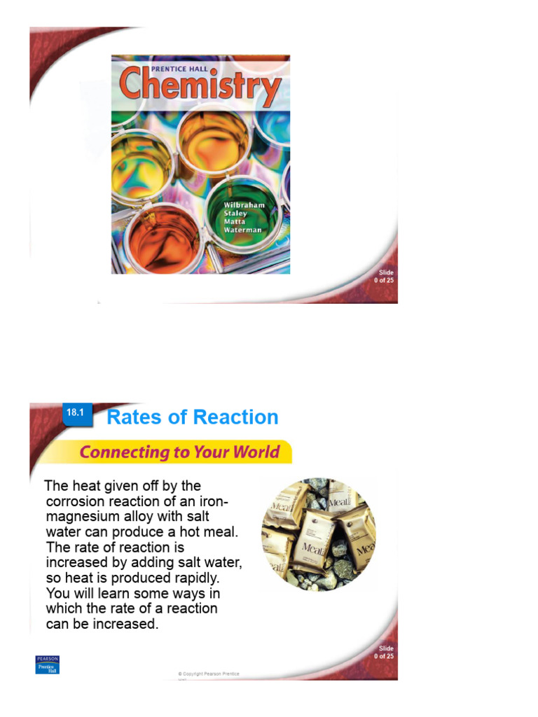 Chemistry | Download Free PDF | Reaction Rate | Chemical Reactions