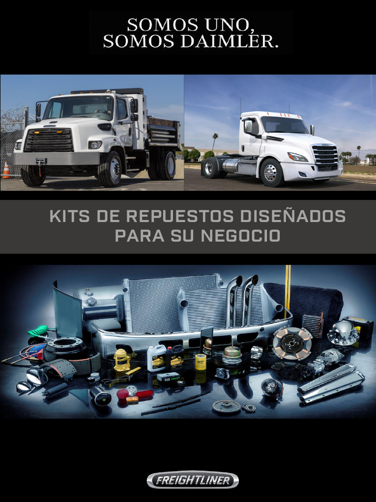 Catálogo Comercial Kits de Repuestos. Pág Web FREIGHTLINER | PDF ...