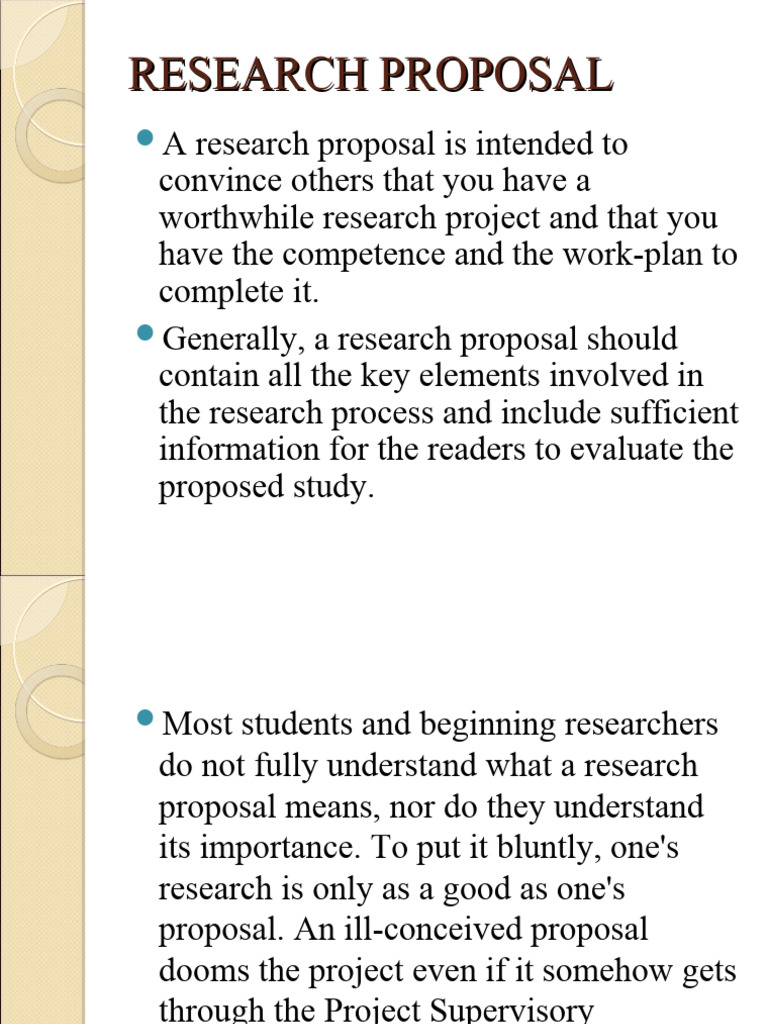 Key Elements of a Qualitative Proposal | PDF | Methodology ...