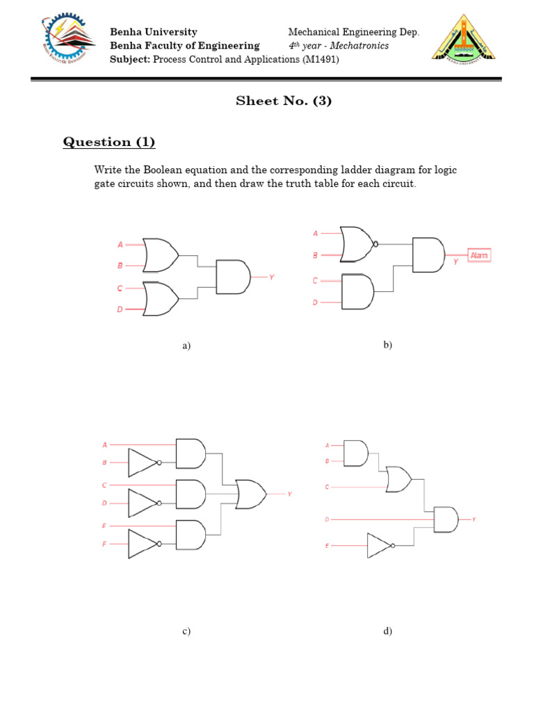 sheet_3_Process_Control | PDF