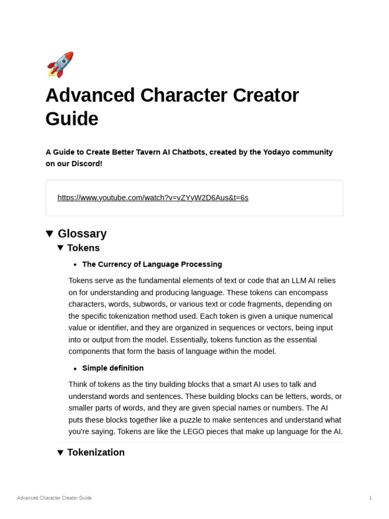 Advanced Character Creator Guide | PDF | Robot | Robotics
