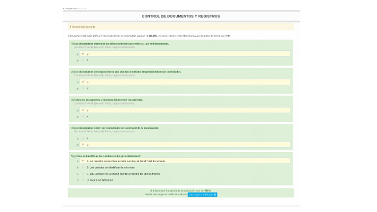 Control de Dctos y Registros | PDF