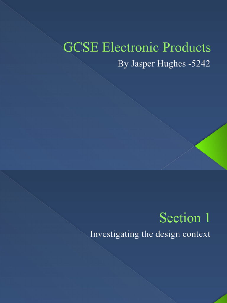 GCSE Electronic Powerpoint1 | Download Free PDF | Sheet Metal | Loudspeaker
