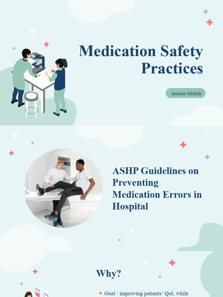 Medication Safety | PDF | Medical Error | Pharmacy