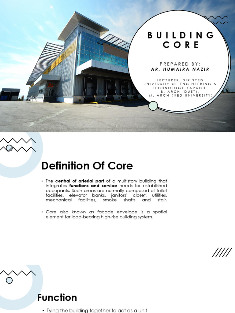 1.Concept of building core and building planning standards | PDF ...