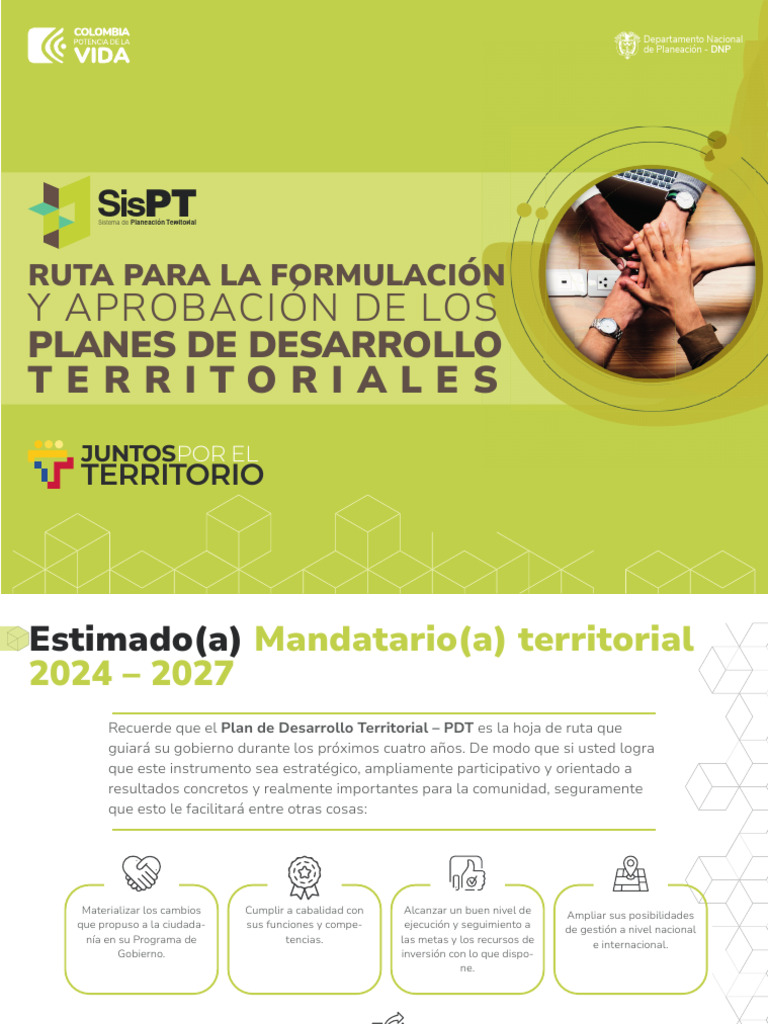 Infografia PDT | PDF | Planificación | Gobierno