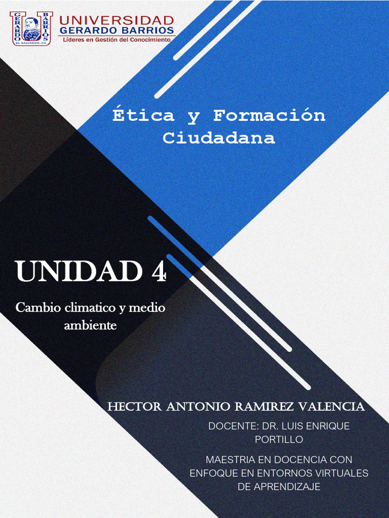 Unidad 4 - Actividad 1 - Contol de Lectura | PDF | Entorno natural ...