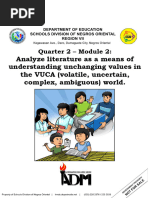 English 9 Quarter 2 Module 3 Week 3 | PDF | General Fiction