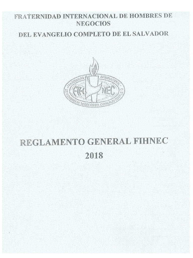 Reglamento General FIHNEC 2018 | PDF