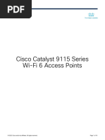 Cisco Catalyst C9124axi e Ap Data Sheet 1 | PDF | Ieee 802.11 | Wi Fi