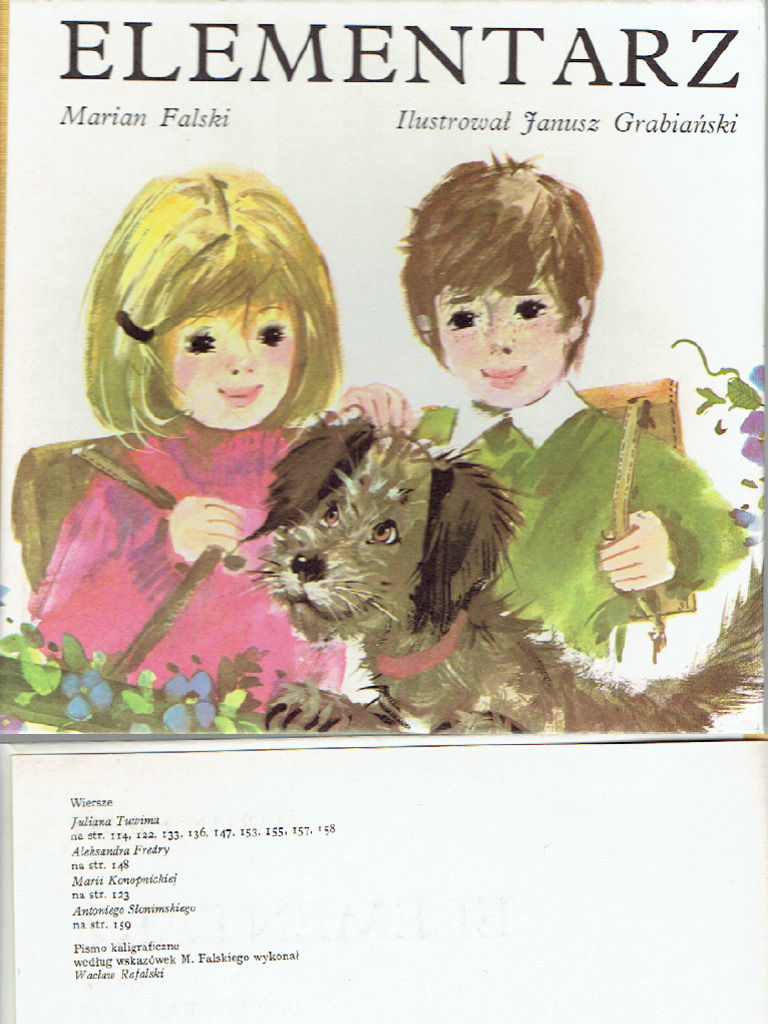 Elementarz Marian Falski 1974 | PDF