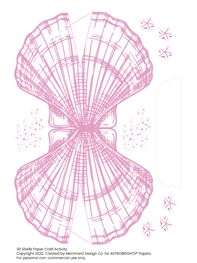 Shells Templates Merriment Design | PDF | Games & Activities