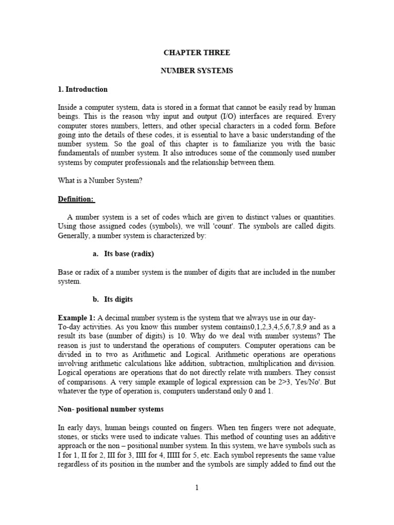 Chapter 3 | PDF | Binary Coded Decimal | Ebcdic