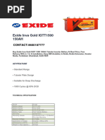 Exide Care - View Registered Batteries and Inverters | PDF | Motor ...