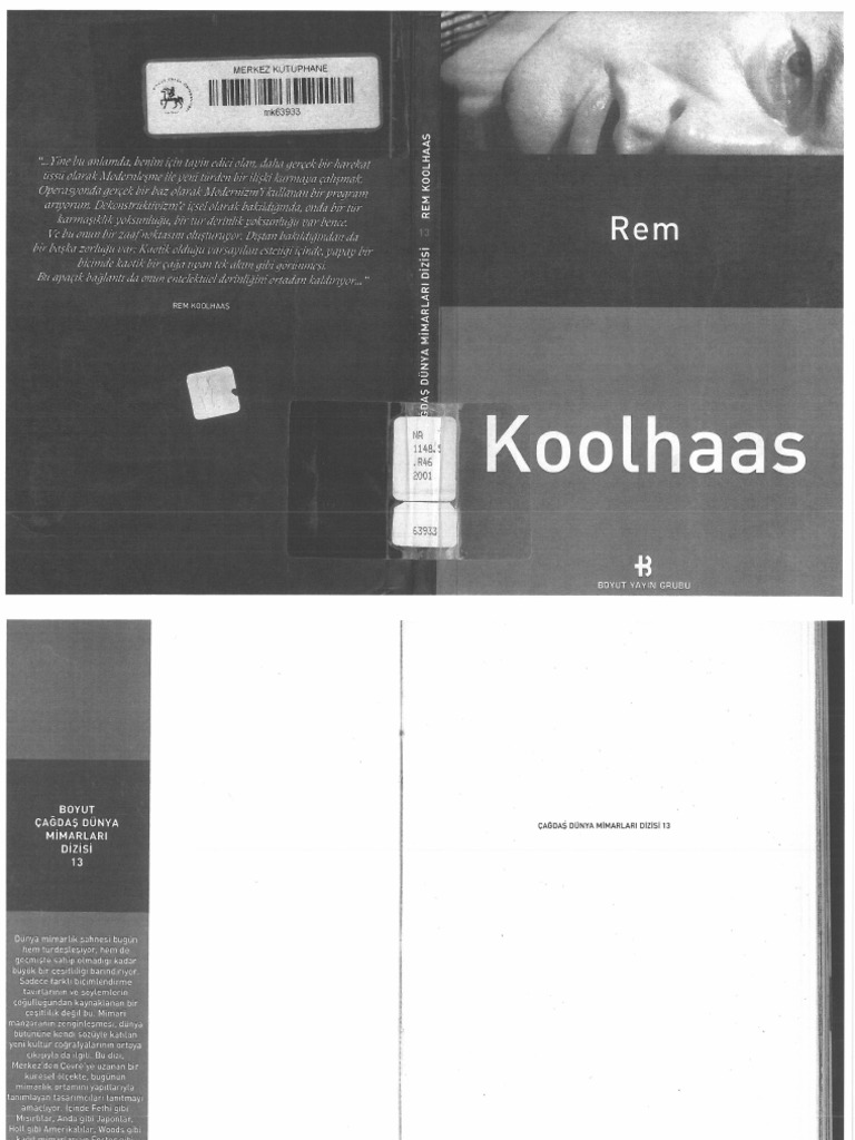 Rem Koolhaas - Boyut | PDF