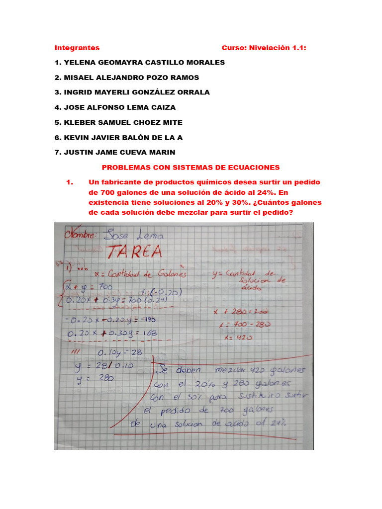 Tarea 20 Ejerc | PDF