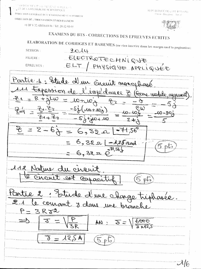 Corrige Pa Elt 14 | PDF