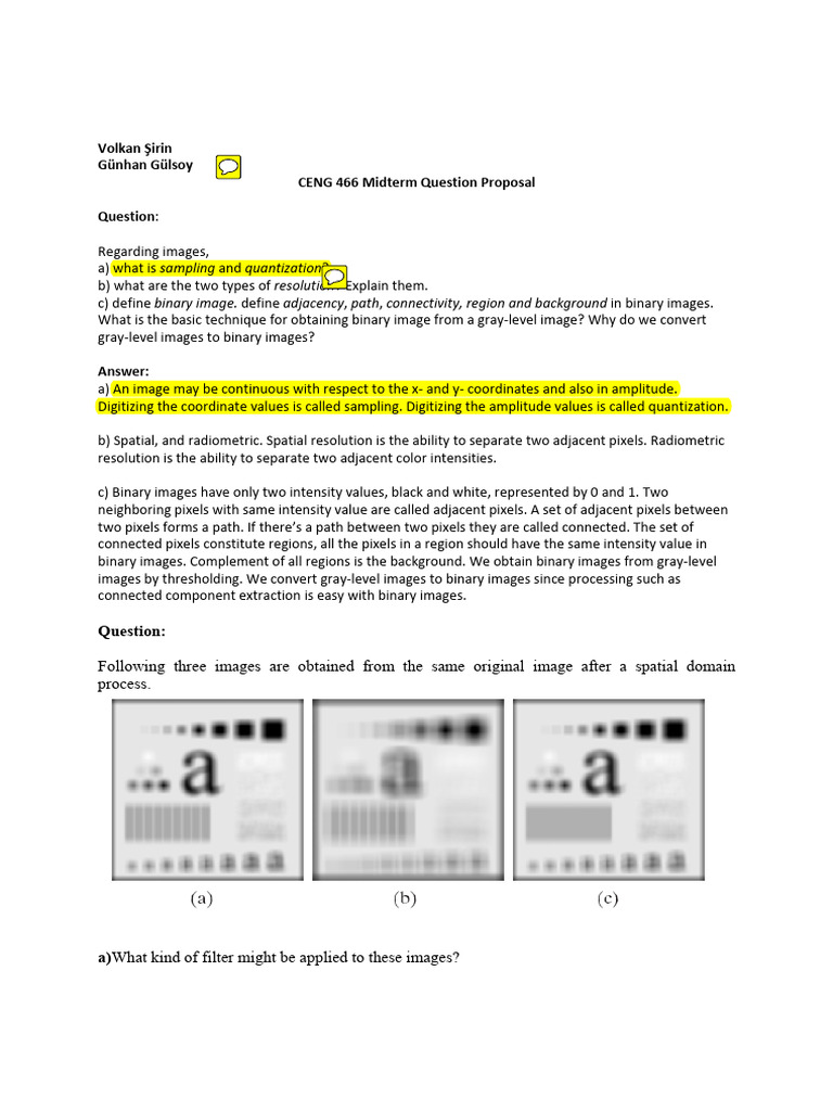 MidSQ Image Processing | PDF | Image Resolution | Pixel