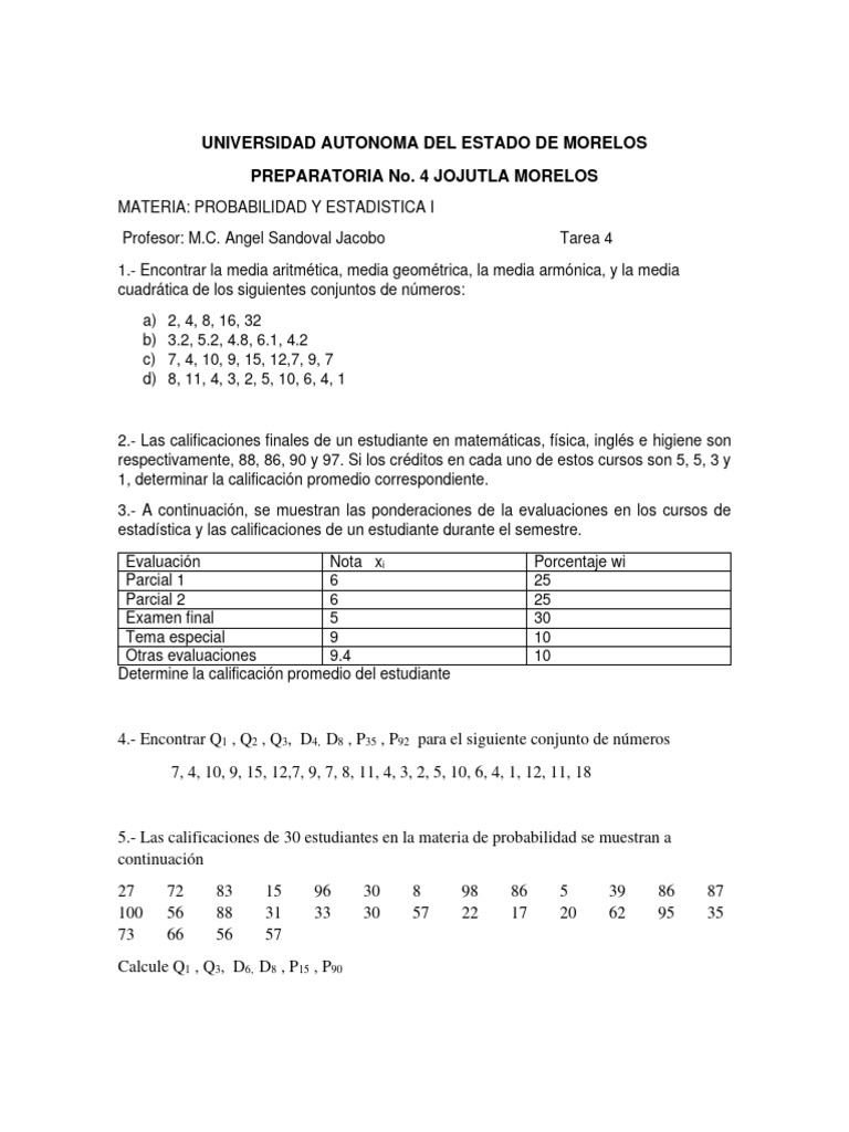 Tarea Proba I Andrade Martínez Vanessa Gabriela 3°M | PDF | Matemáticas | Aritmética